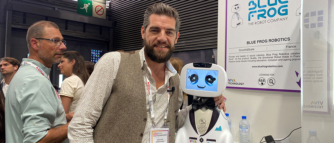 Blue Frog Robotics, alumni du Village by CA de Paris,